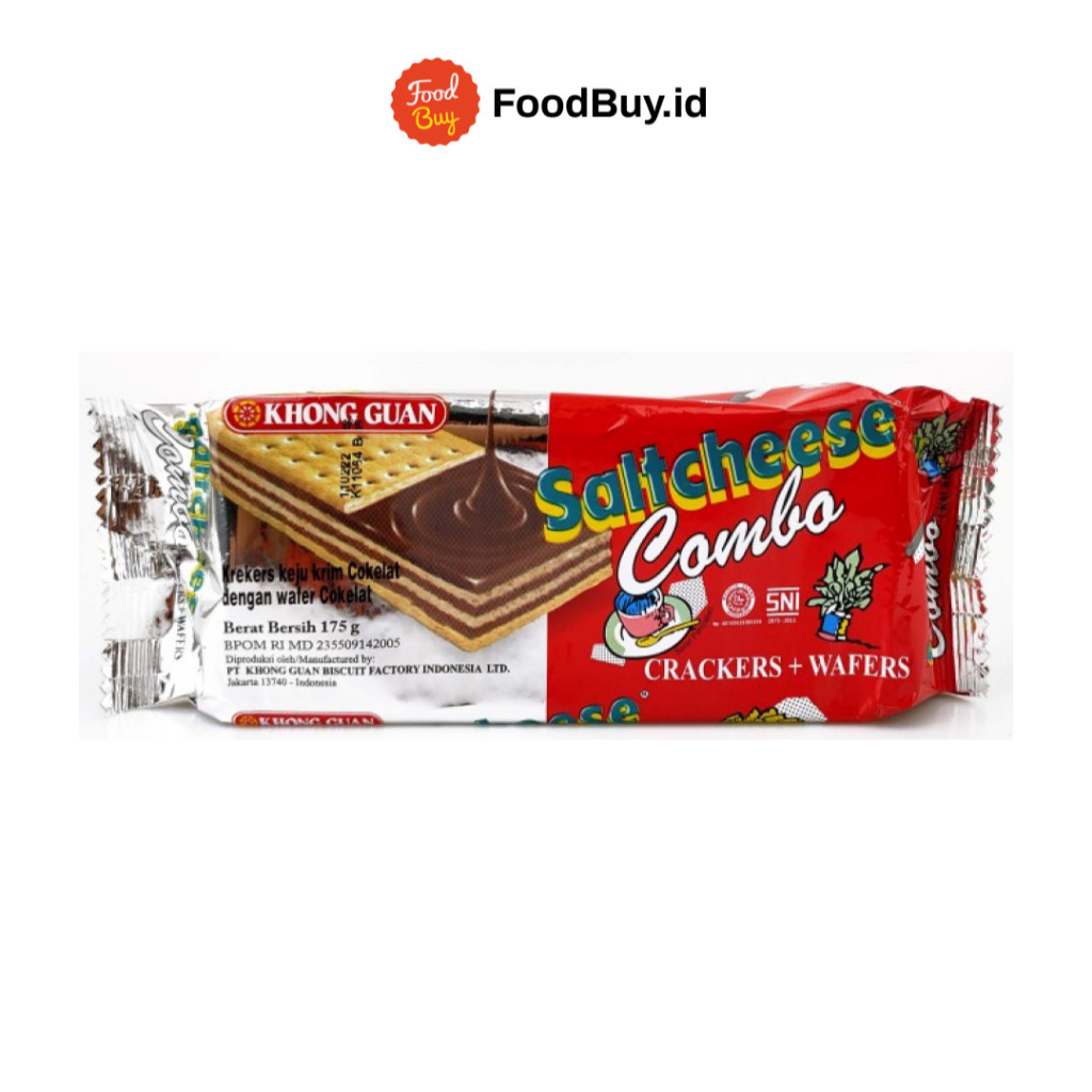 Jual Khong Guan Crackers Saltcheese Combo 175 gr | Shopee Indonesia