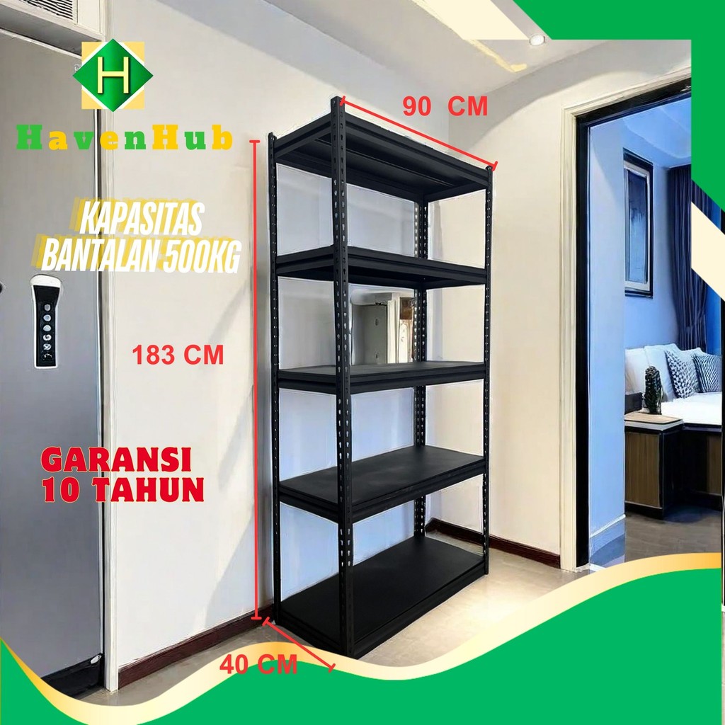 Jual HavenHub - 100% Baja Rak Penyimpanan 3 Tingkat Untuk Toko Restoran ...