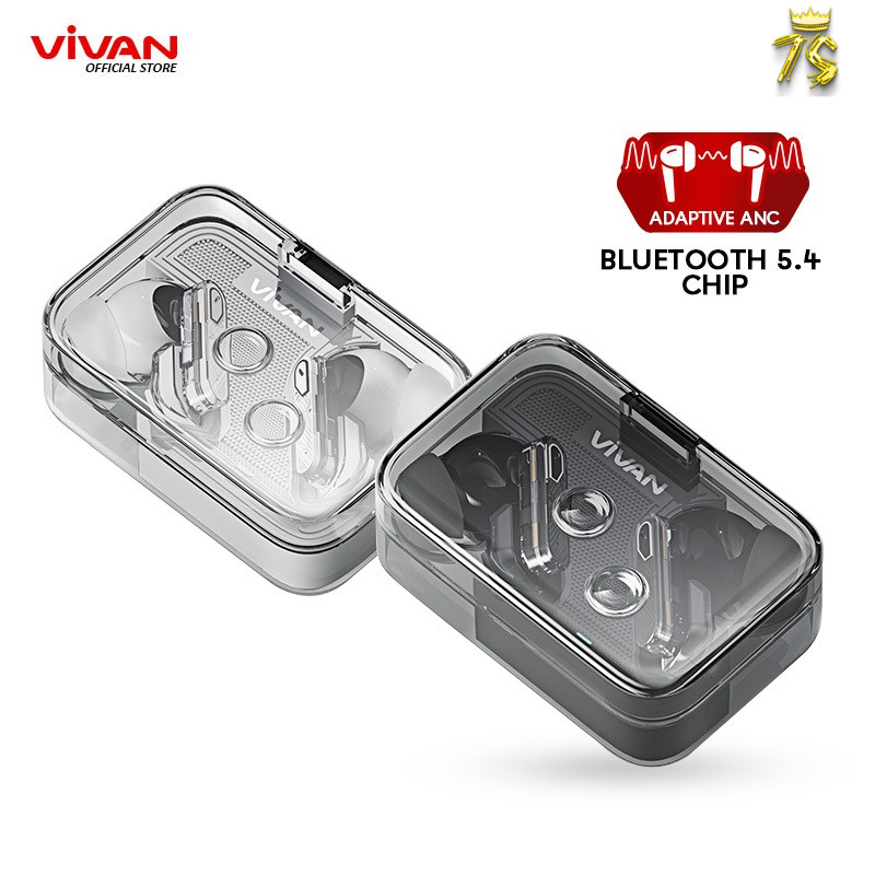 Jual VIVAN TWS Space T1 | ANC Active Noise Cancelling | IPX5 | Headset ...