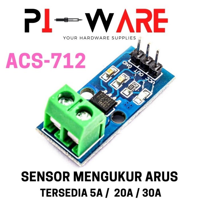 Jual ACS712 Current Sensor Arus Module Hall Effect Based ACS 712 5A 20A 30A | Shopee Indonesia
