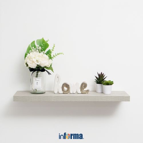 Jual Informa Rak Dinding 80 cm - Abu Abu Light Stone Decorative Wall ...