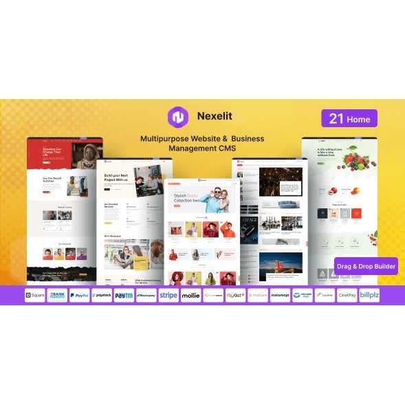 Jual Nexelit – Multipurpose Website CMS | Shopee Indonesia