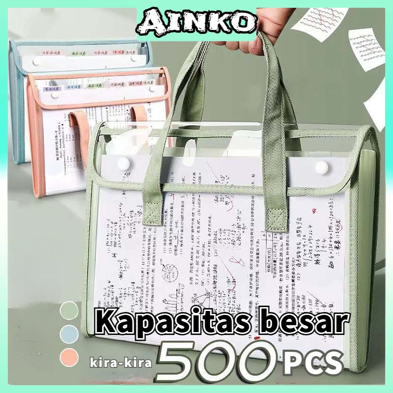 Jual Transparan File Folder Document Bag Tas Dokumen File A4 Ukuran ...