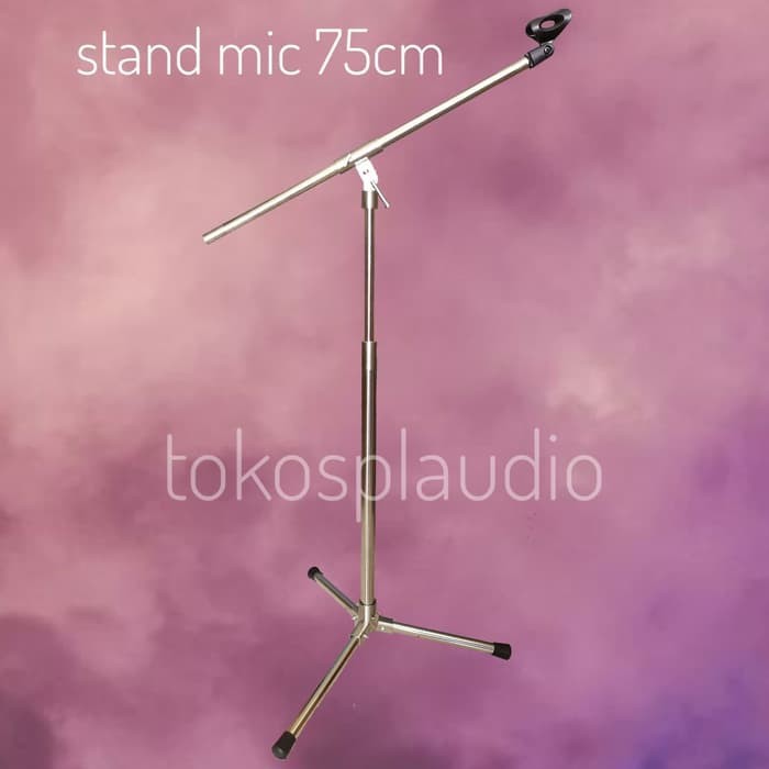 Jual Stand Mic Stainless Steel 75 cm | Shopee Indonesia