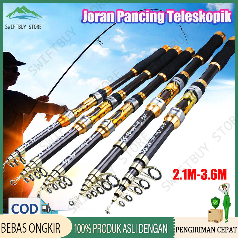 Jual Joran Pancing Joran Pancing Murah / Portable Carbon Fiber ...