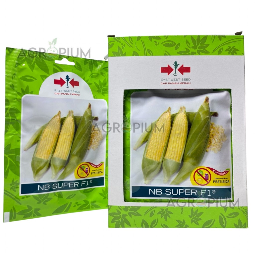 Jual Benih Jagung Manis NB SUPER F1 Isi 200 Butir Cap Panah Merah ...