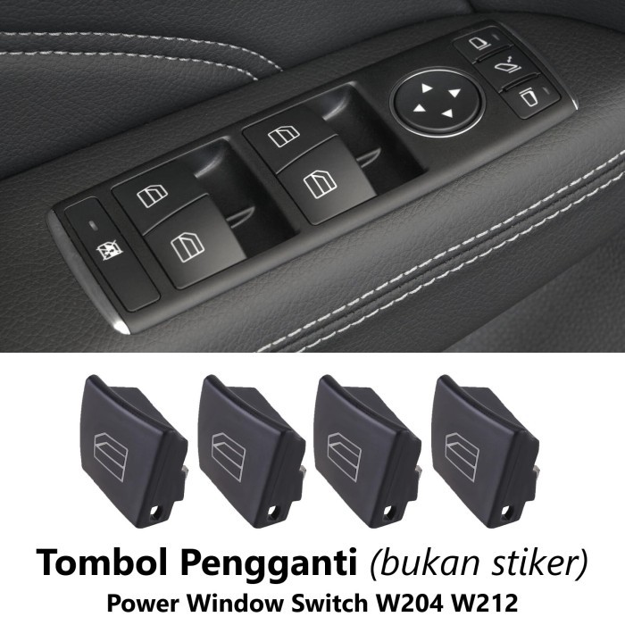 Jual Tombol Power Window Mercy W204 W212 Jendela Mercedes C200 C250 ...