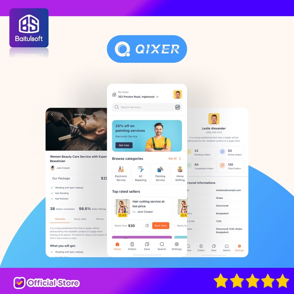 Jual SOURCE CODE APLIKASI QIXER - MULTI-VENDOR ON DEMAND SERVICE ... Jual SOURCE CODE APLIKASI QIXER - MULTI-VENDOR ON DEMAND SERVICE ...