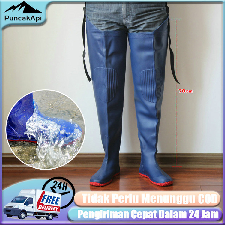 Jual 【Ready Stock】Sawah Panjang Boot Karet Sepatu Boot Petani Sawah ...
