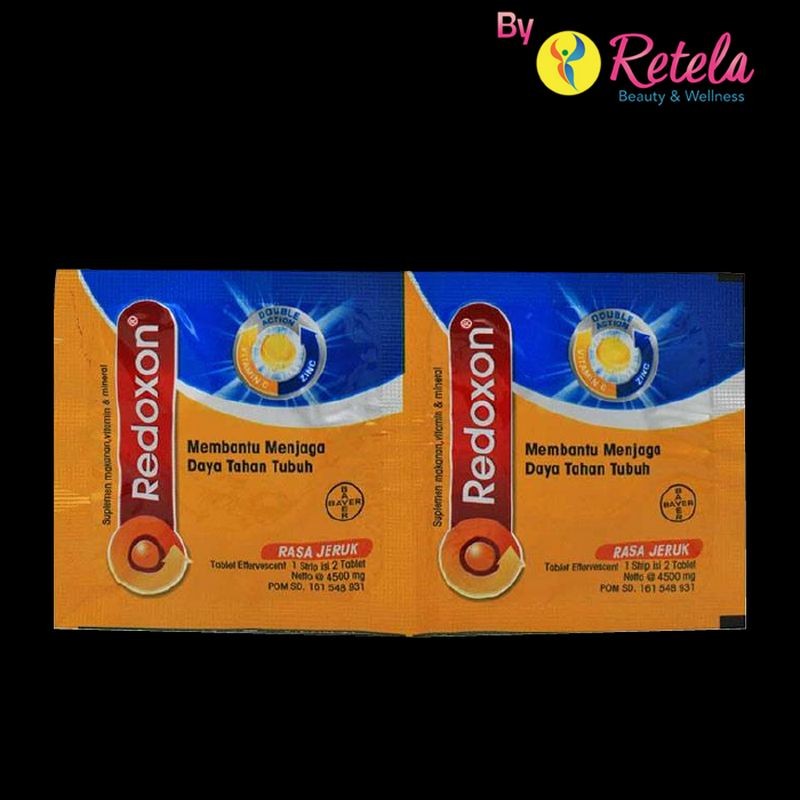 Jual REDOXON TRIPLE ACTION JERUK 1 STRIP 2 TABLET | Shopee Indonesia