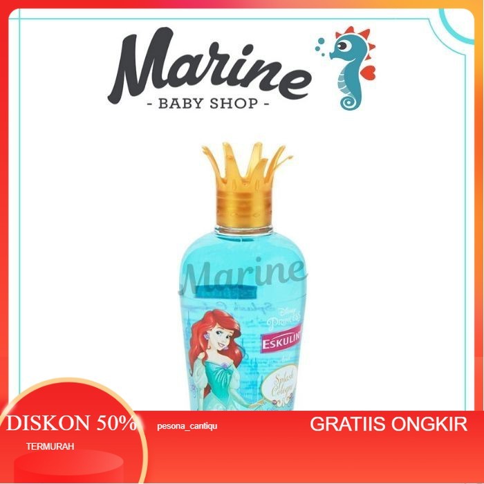 Jual HARGA GROSIR Eskulin Disney Princess Splash Cologne Parfum Anak ...