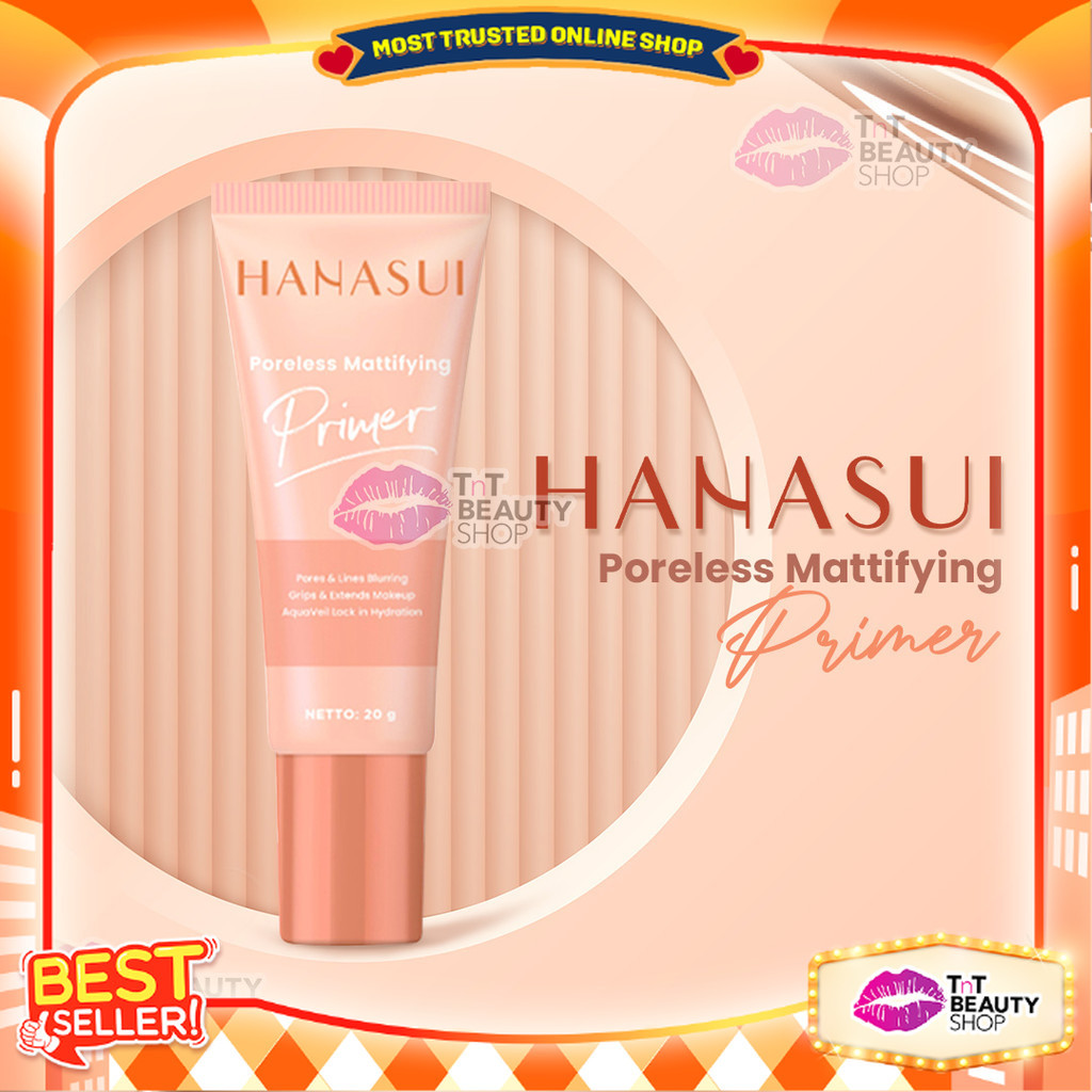 Jual Hanasui Poreless Mattifying Primer 20gr - Primer | TnT Beauty Shop ...