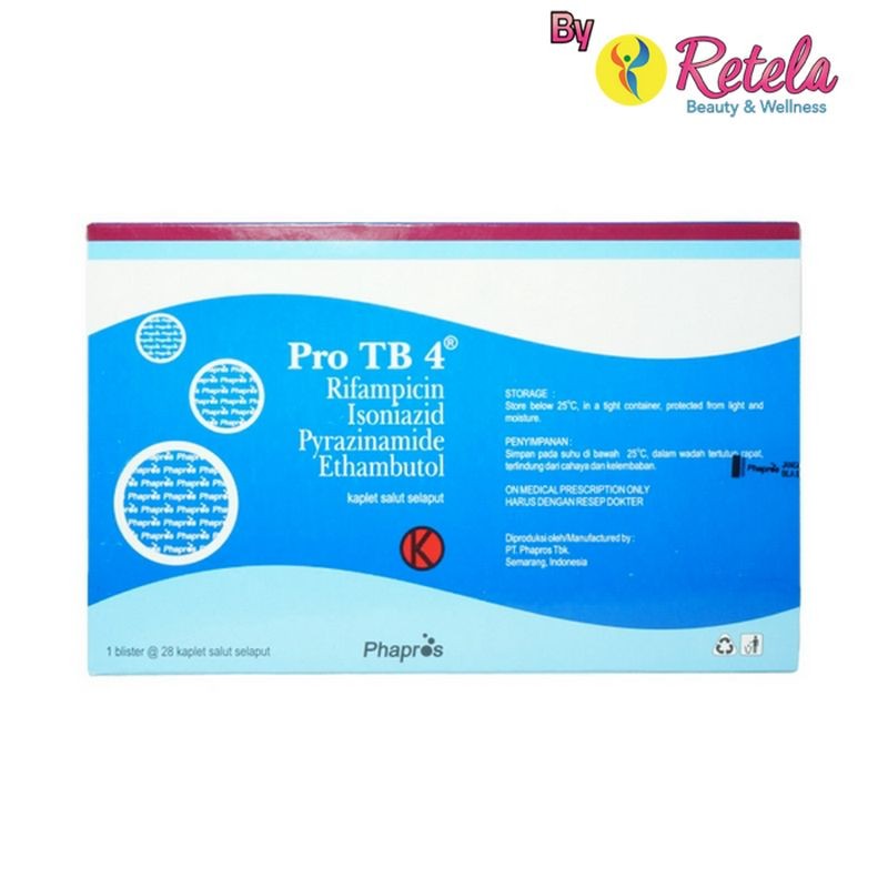 Jual PRO TB 4 ISI 1 BLISTER 28 KAPLET | Shopee Indonesia