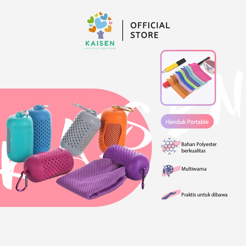 Jual KAISEN Quick Dry Towel Handuk Olahraga Dingin Microfiber Magic ...