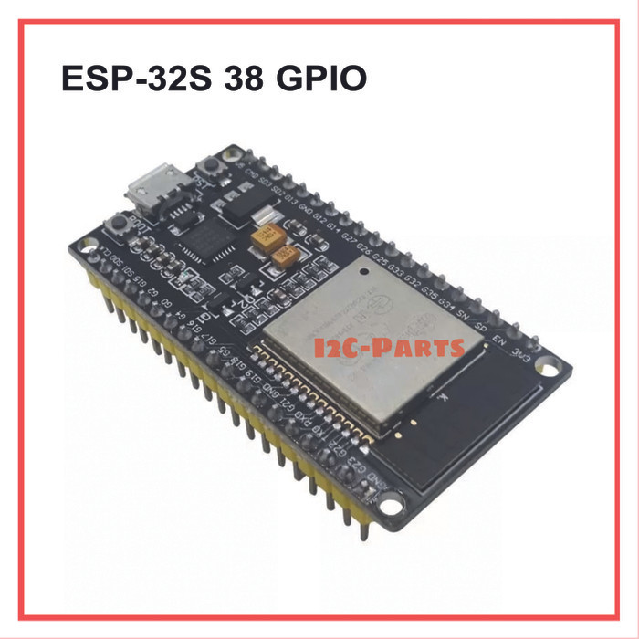 Jual SMEStore ESP-32S 38 pin GPIO ESP32 WIFI Bluetooth IoT ESP-32 WROOM 32 Dev Board | Shopee ...