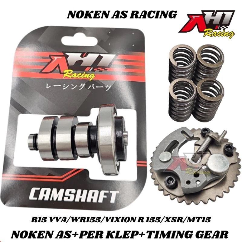 Jual PAKET CAMSHAFT NOKEN AS CAM RACING R15 V3 V4 VVA WR155 VIXION R ... Jual PAKET CAMSHAFT NOKEN AS CAM RACING R15 V3 V4 VVA WR155 VIXION R ...