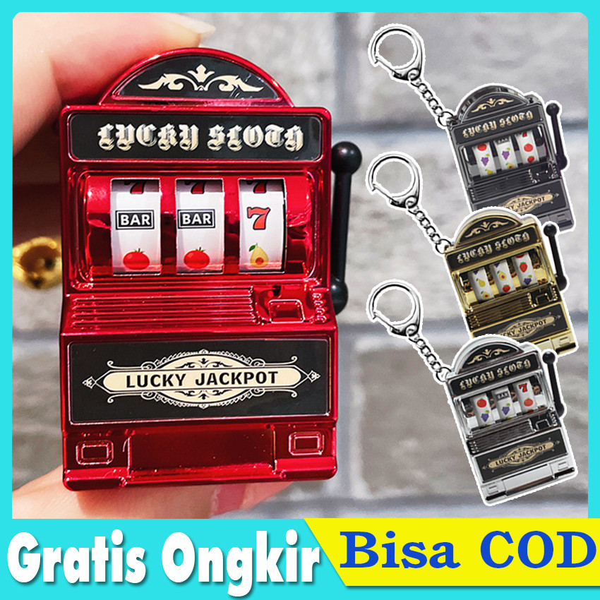 Jual Gantungan Kunci Las Vegas Spin A Slot Keychain / Keychain bisa ...