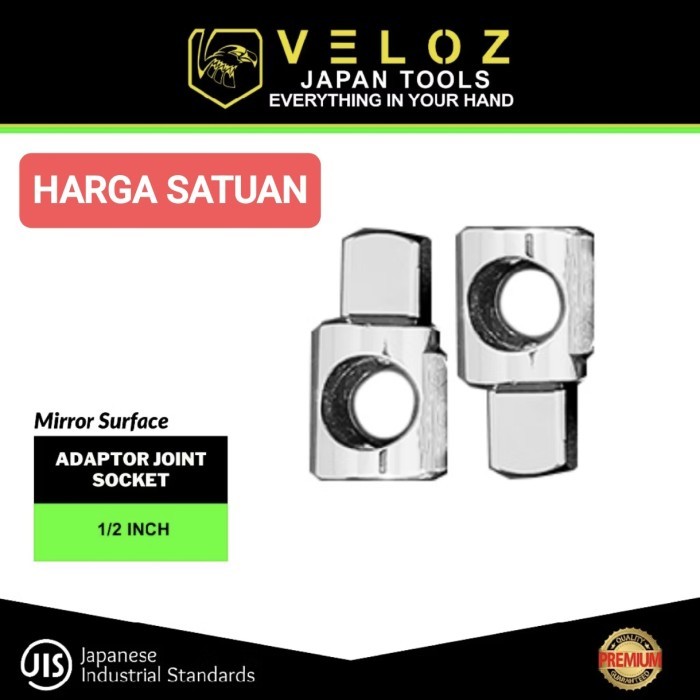 Jual VELOZ ADAPTOR JOINT SOCKET 1/2 INCH sambungan sliding sock 1/2inch ...
