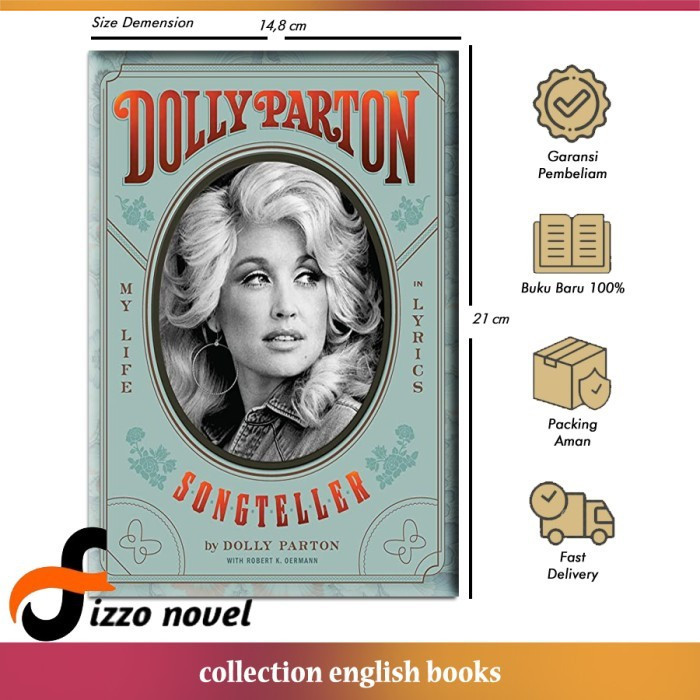 Jual Dolly Parton, Songteller: My Life in Lyrics - Dolly Parton ...