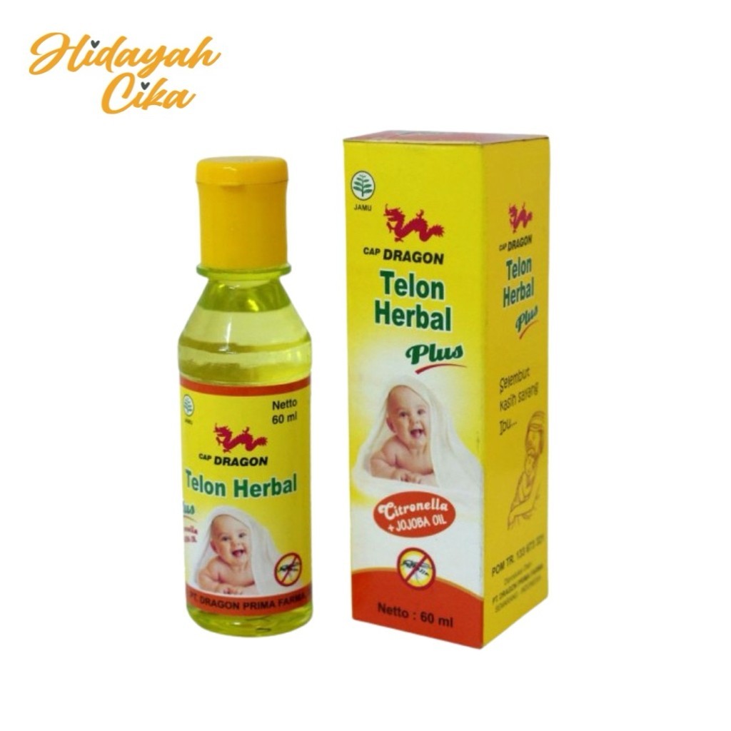 Jual Minyak Telon Herbal Plus DRAGON (60mL) | Shopee Indonesia