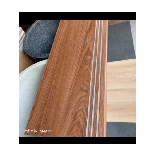 Jual Granit tangga 30x90 30x80 keramik motif kayu custom ukuran step ...