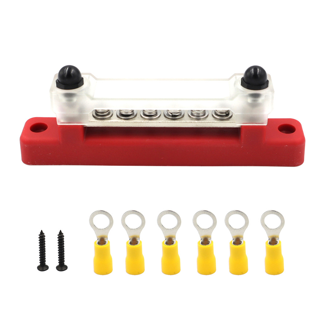Jual Car Terminal Block Negative Bus Bar 150A 12V Power Distribution Block M6 Termianl Bus for ...