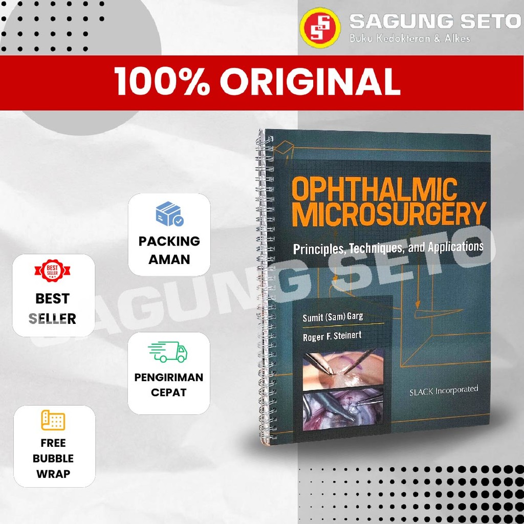 Jual OPHTHALMIC MICROSURGERY PRINCIPLES TECHNIQUES AND APPLICATIONS - GARG | Shopee Indonesia