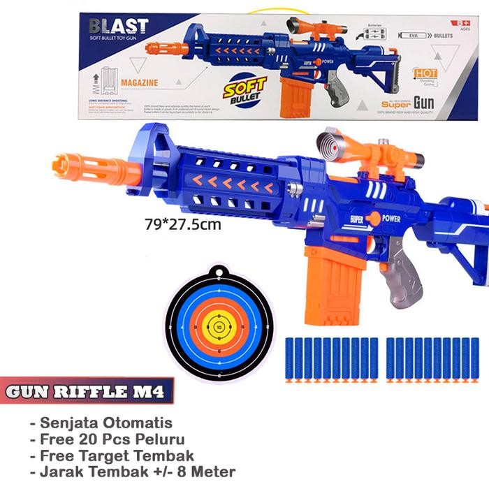 Jual Mainan Anak Tembakan Pistol Nerff Mode PUBG Peluru Busa Kado Anak ...