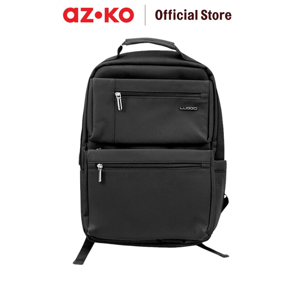 Jual AZKO Luggo Zayden Tas Ransel - Hitam Adult Backpack Tas Punggung ...