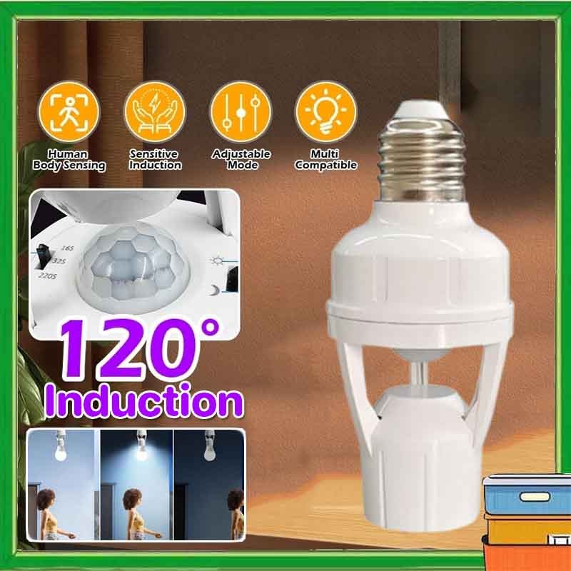 Jual Fitting Lampu Bohlam Fitting Lampu Bohlam Sensor Gerak Otomatis ...