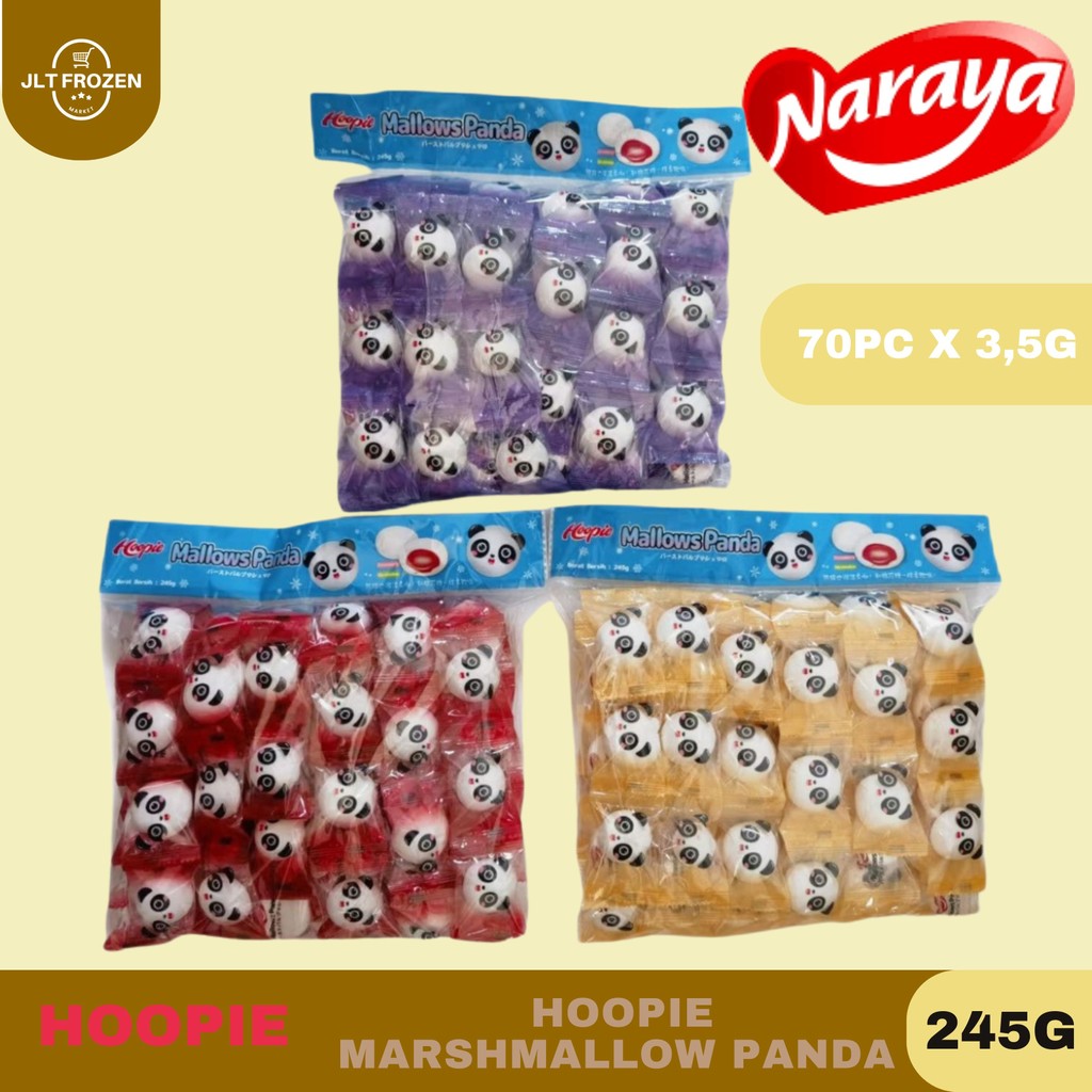 Jual Hoopie Marshmallow Panda Kemasan 245g/1PAK x 70pc [ 3,5g ] Mallow ...