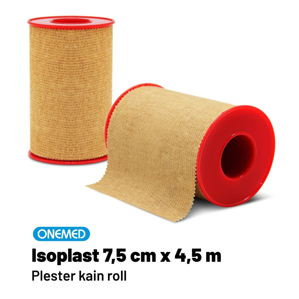 Jual Plester Rol Isoplast OneMed 7,5cmx4,5m | Shopee Indonesia