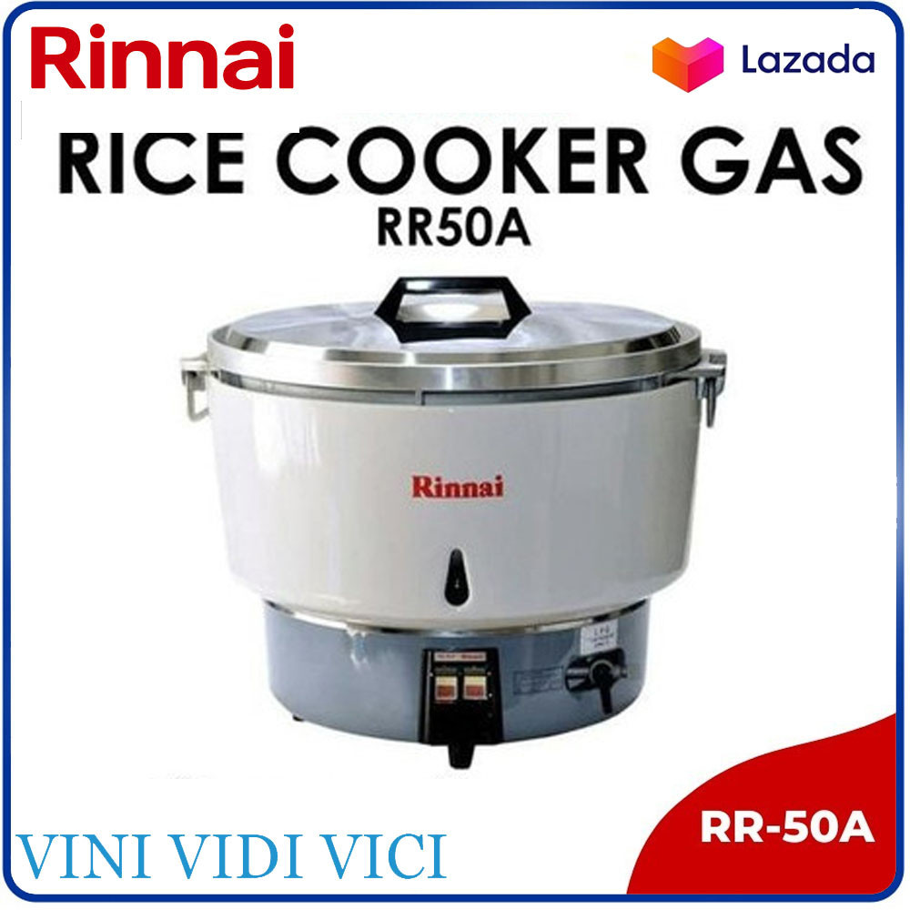Jual RICE COOKER GAS RINNAI RR 50A TAIWAN Kapasitas 9 liter | Shopee ...