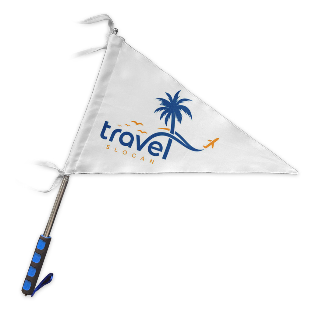 Jual Cetak Bendera Custom Tour Guide Segitiga untuk Tour Travel ...