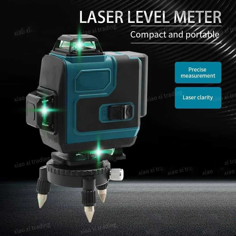 Jual Taffware Smart Laser Level Green Beam 4D 16 Line Open Alarm Remote ...