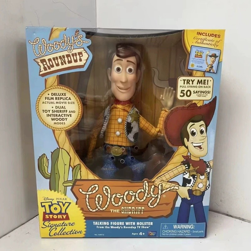Jual 40cm Disney Pixar Toy Story Woody Action Figures English Movie ...