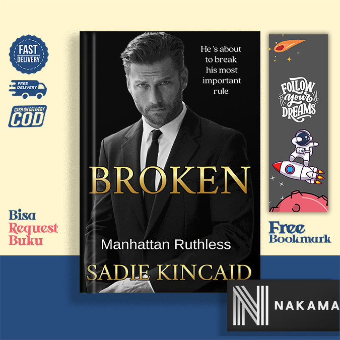 Jual Broken : A Billionaire Marriage of Convenience Romance: Manhattan ...
