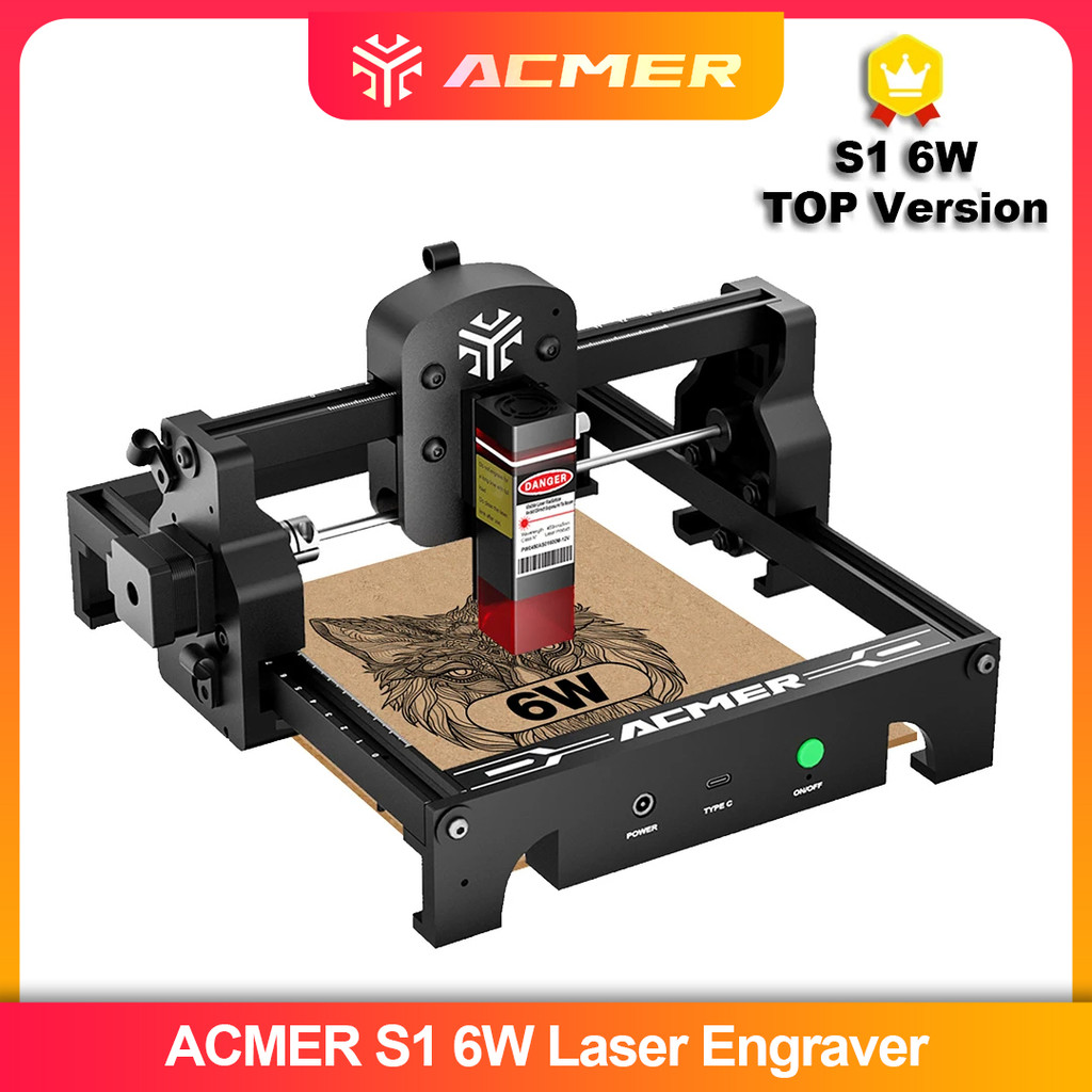 Jual ACMER Laser Engraver S1 6W Upgraded Portable Mini Laser Engraving ...