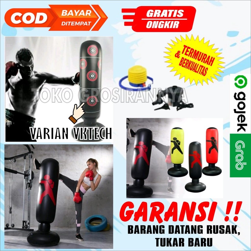 Jual SAMSAK Tinju Berdiri Standing Dewasa Bahan PVC SANSAK Kickboxing ...