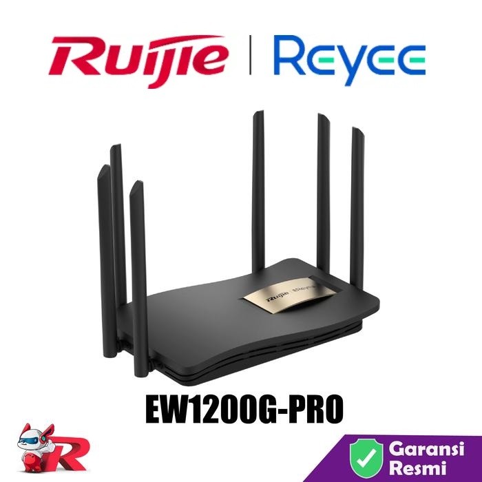 Jual Ruijie RG-EW1200G-PRO Router Wireless WiFi Dual Band Gigabit 4 ...