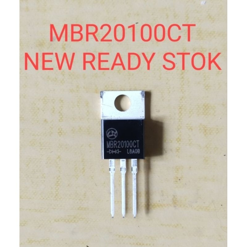 Jual MBR20100CT MBR 20100 CT 20A 100V SCHOTTKY DIODA TO-220 | Shopee Indonesia