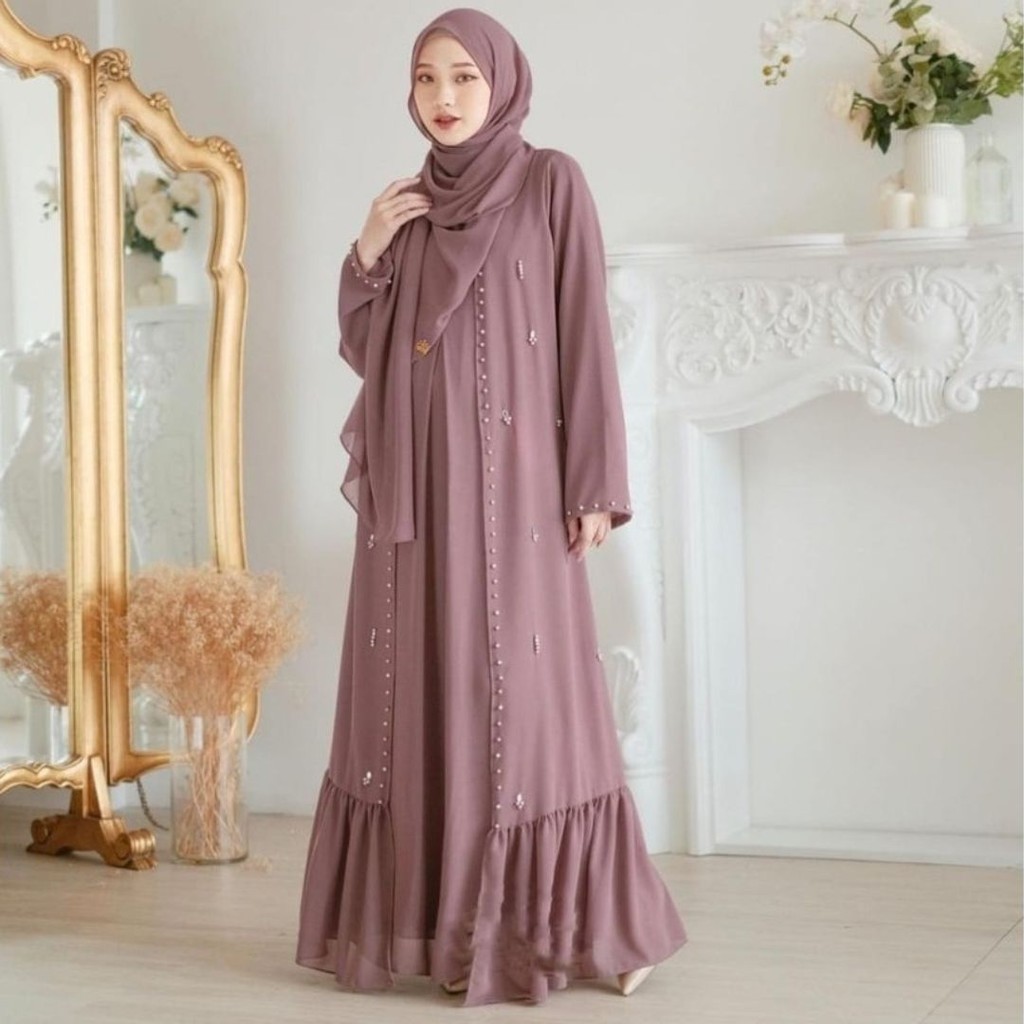 Jual R.A - Syahira Abaya Set 2in1 Wanita Muslim Modern Kekinian All ...