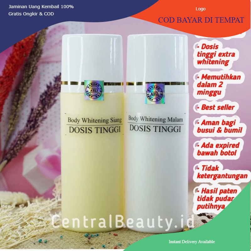 Jual HANDBODY PEMUTIH [ORIGINAL] COD BPOM HB EXTRA WHITENING DOSIS TINGGI HANDBODY WHITENING ...