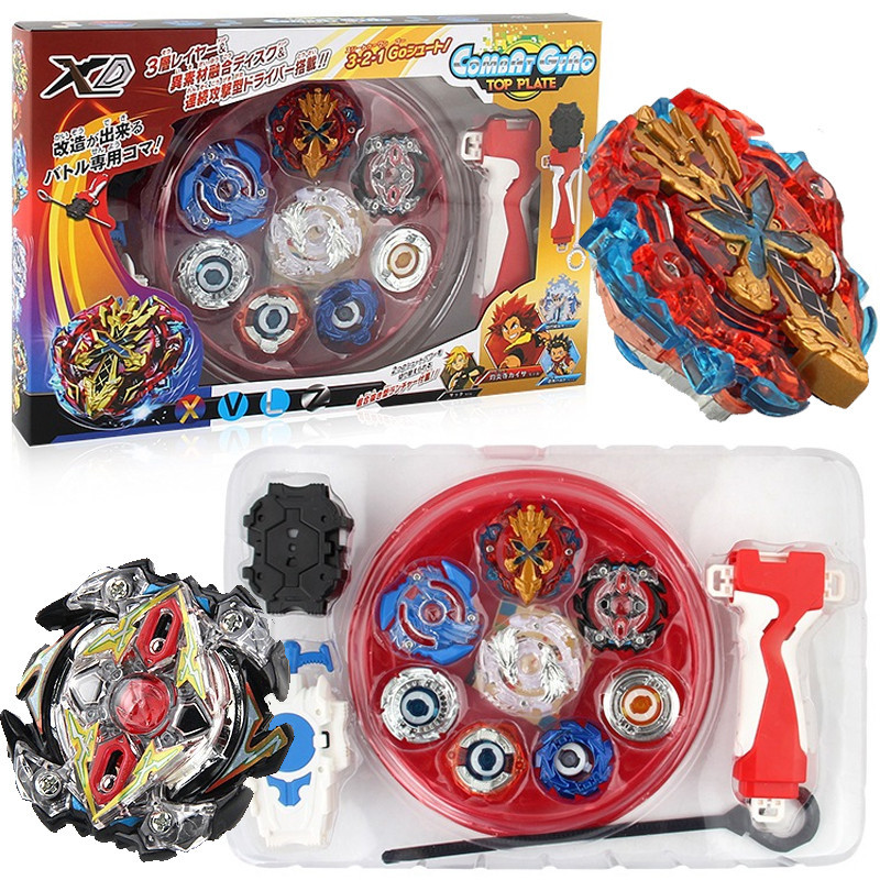 Jual Children's Gyro Toys Gasing Beyblade Burst 4 in 1 Set Gasing GRATIS Arena Stadium | Shopee ...