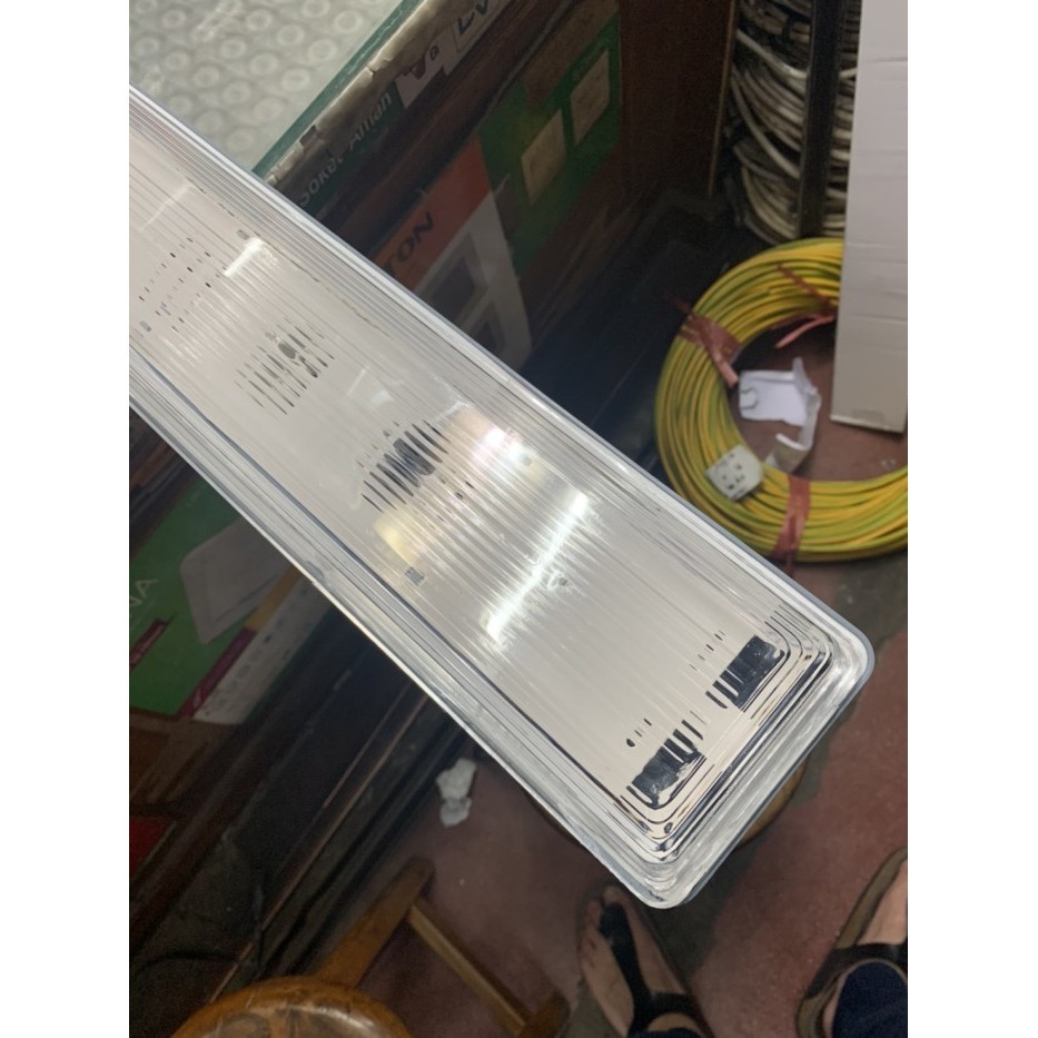 Jual Set Kap Lampu TL LED Philips 16 watt 2x36 watt waterproof IP65 ...