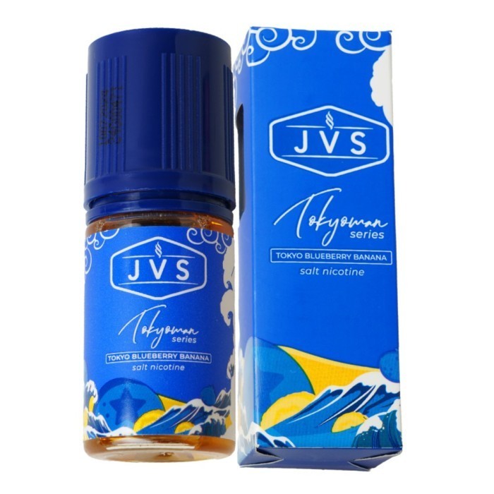 Jual Liquid Vape Tokyoman Tokyo Blueberry Banana Saltnic 30MG 30ML By ...