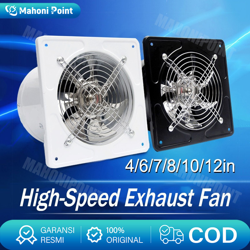 Jual Exhaust Fan Dinding 4/6Inch Kipas Exhaust Ventilasi Dinding ...