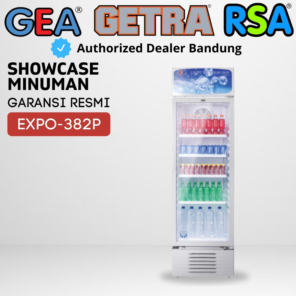 Jual Showcase Cooler GEA EXPO-382P Kulkas Pendingin Minuman 5 Rak EXPO ...