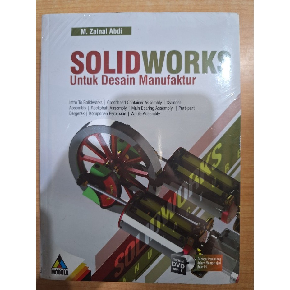 Jual BUKU SOLIDWORKS Untuk Desain Manufaktur + DVD | Shopee Indonesia