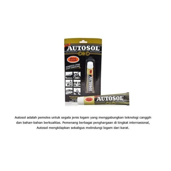 Jual Autosol Auto Sol Pembersih Logam Kilap Cemerlang isi 15gr 15 gr ...
